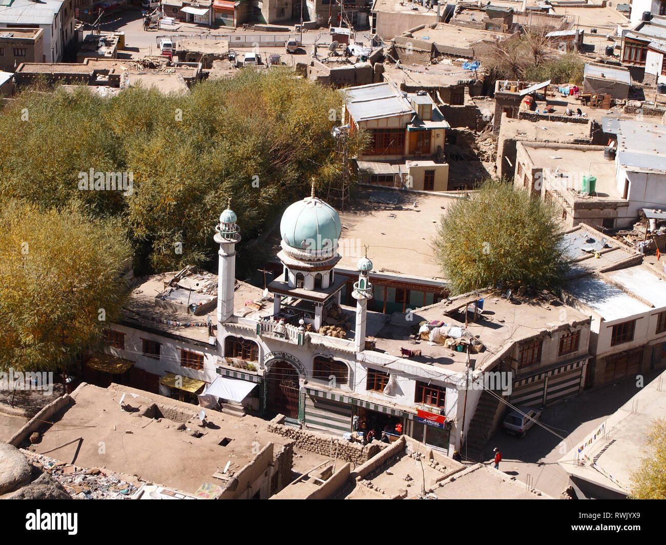 One of the mosques in Leh, capital of Ladakh Stock Photo - Alamy