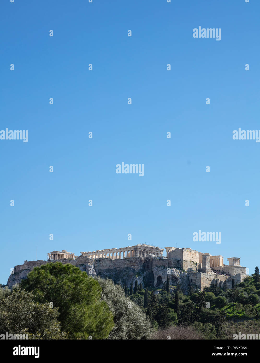 Parthenon greece vertical landscape hi-res stock photography and images ...