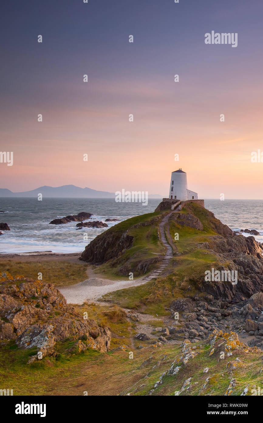 Wales Twr Mawr Lighthouse High Resolution Stock Photography and Images ...