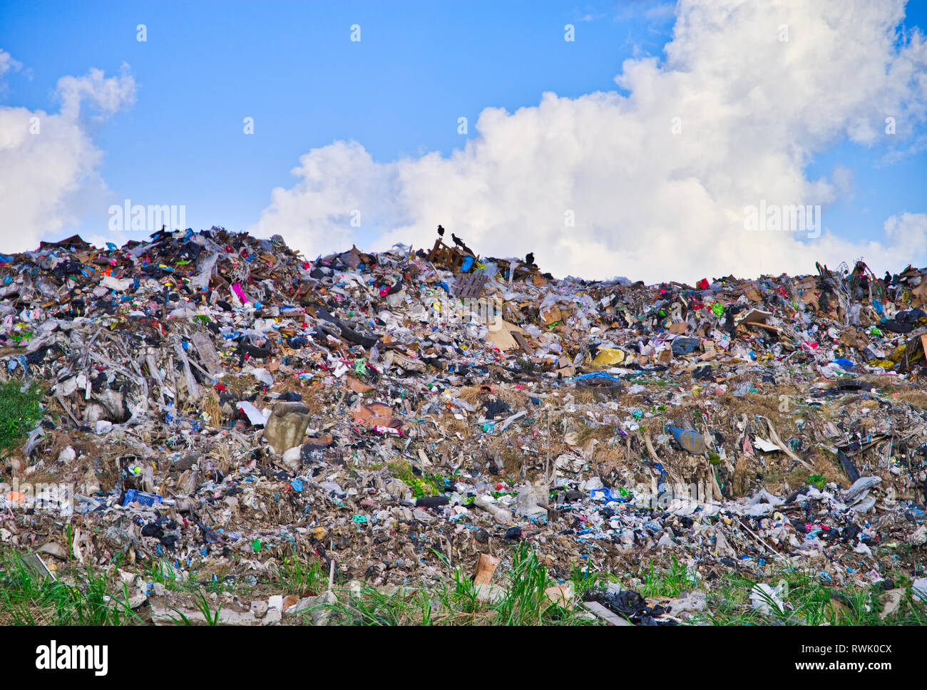 Waste - trash deposit in Colon Panama Stock Photo - Alamy