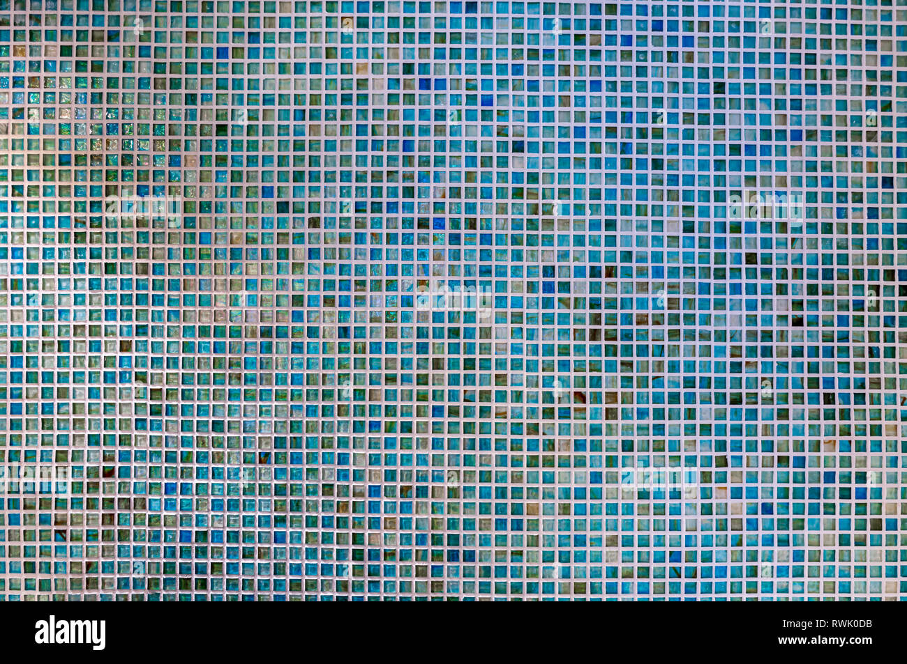 Glass mosaic tile, interior wall Stock Photo - Alamy