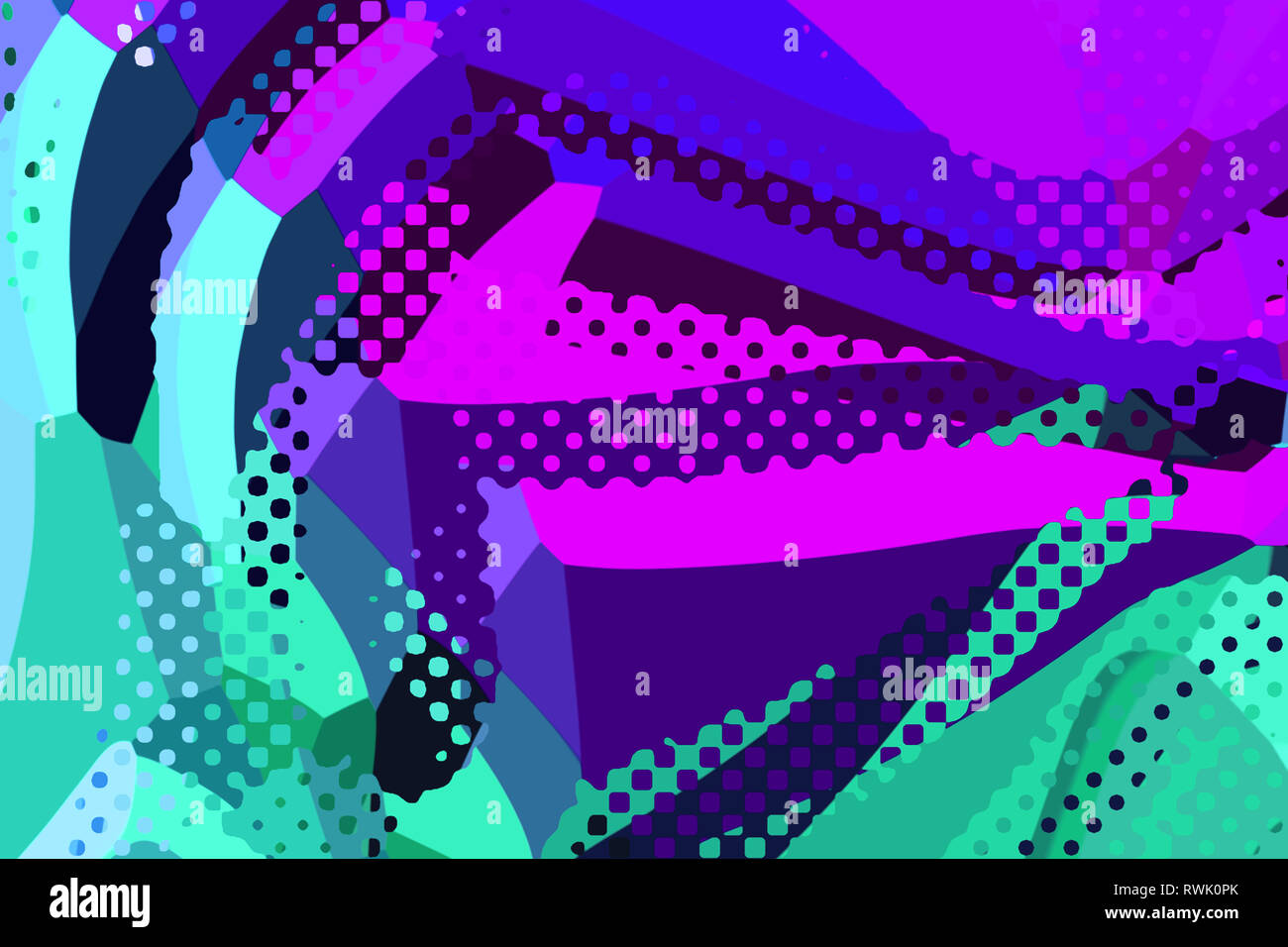 Abstract modern background. Creative colorful forms and shapes ...