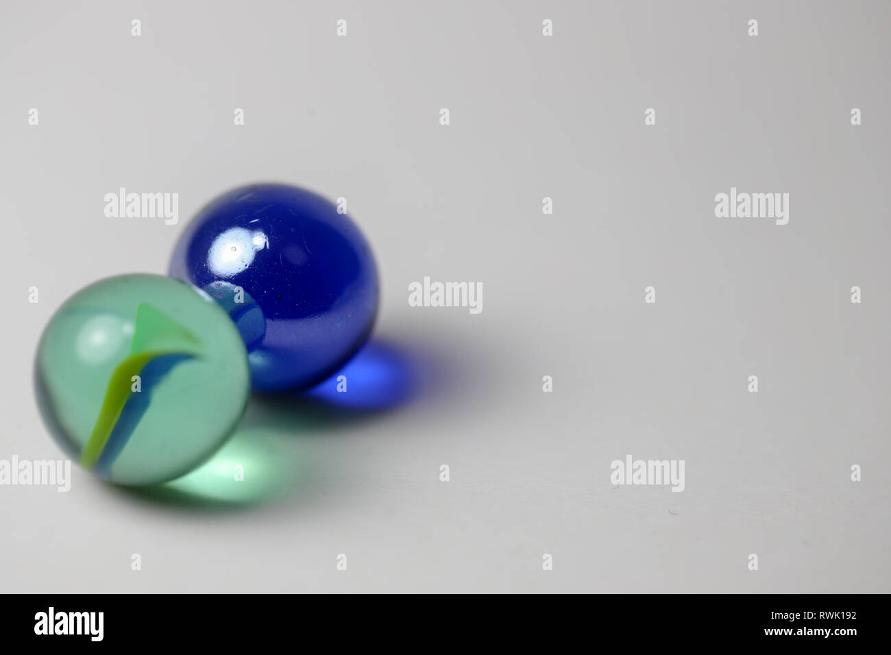 colored glass marbles Stock Photo - Alamy