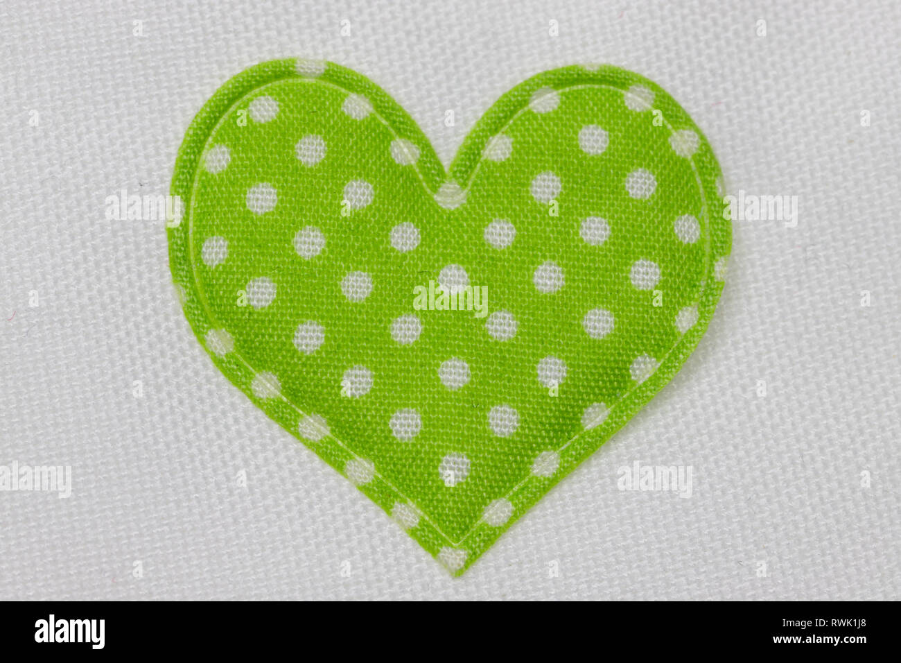 Colorful fabric hearts Stock Photo - Alamy
