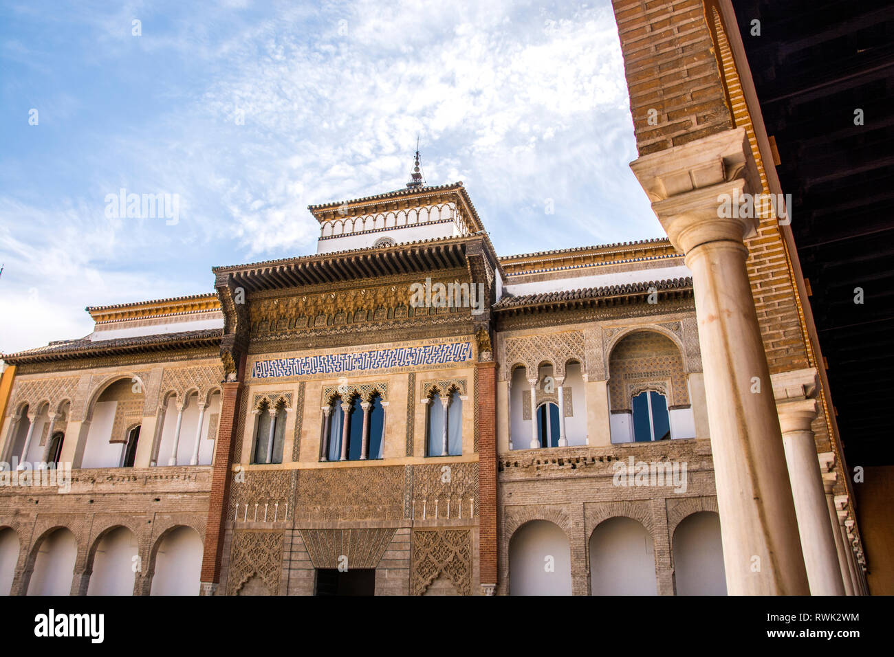 Alcazar palace granada hi-res stock photography and images - Alamy