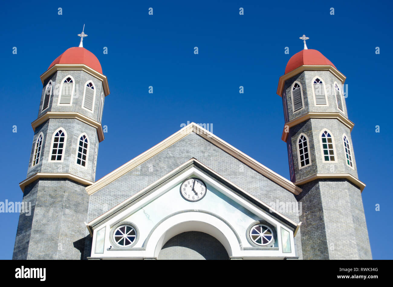 Zarcero Church, a beautiful church located in small town in the canton ...