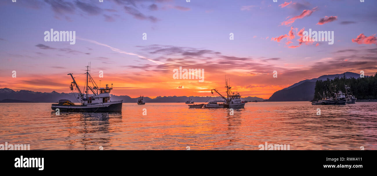 Commercial salmon fishing boat in hi-res stock photography and images ...