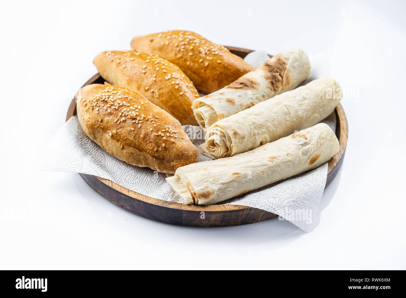 Baker shapes bread from dough hi-res stock photography and images - Alamy