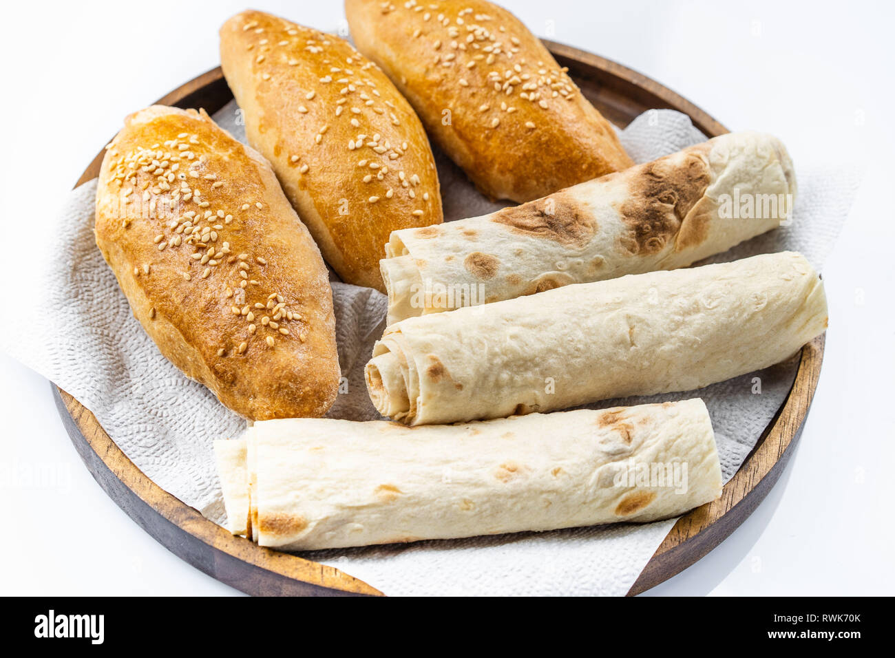 Mixed grain bread rolls hi-res stock photography and images - Alamy