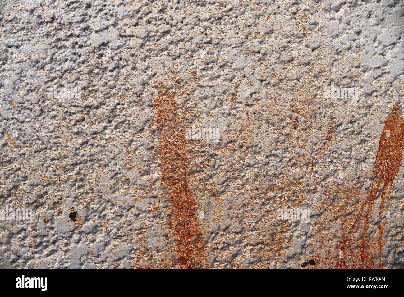 Close up detailed surface of granite and concrete mixed walls in high ...