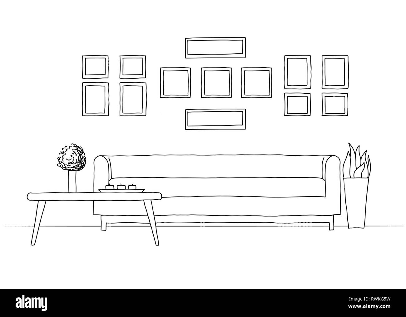 Part modern house in Black and White Stock Photos & Images - Alamy