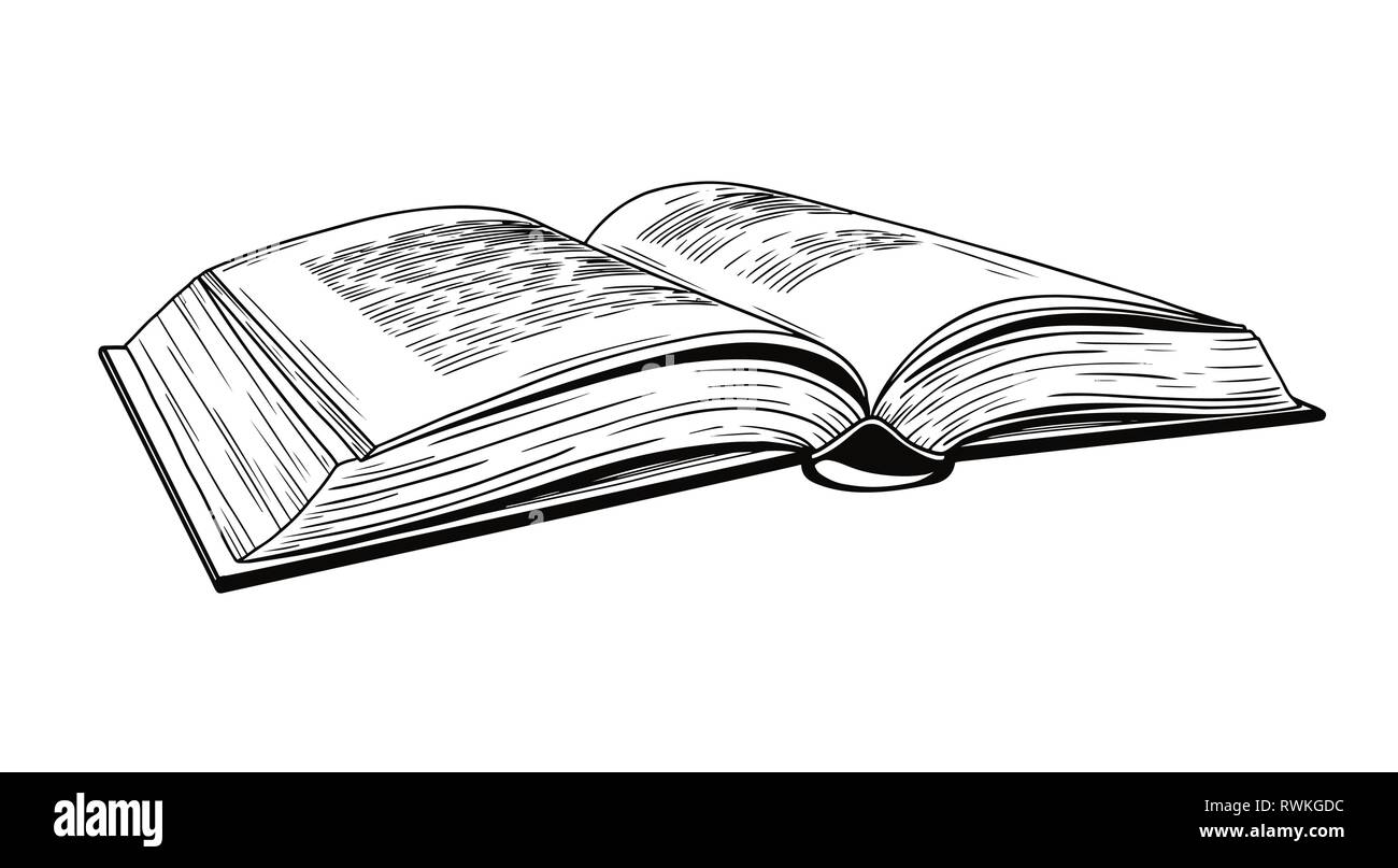How To Draw An Open Realistic Book