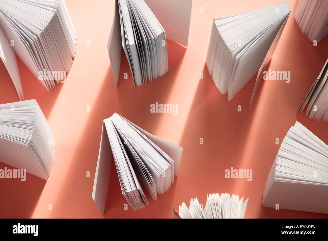 Studying books top view hi-res stock photography and images - Alamy