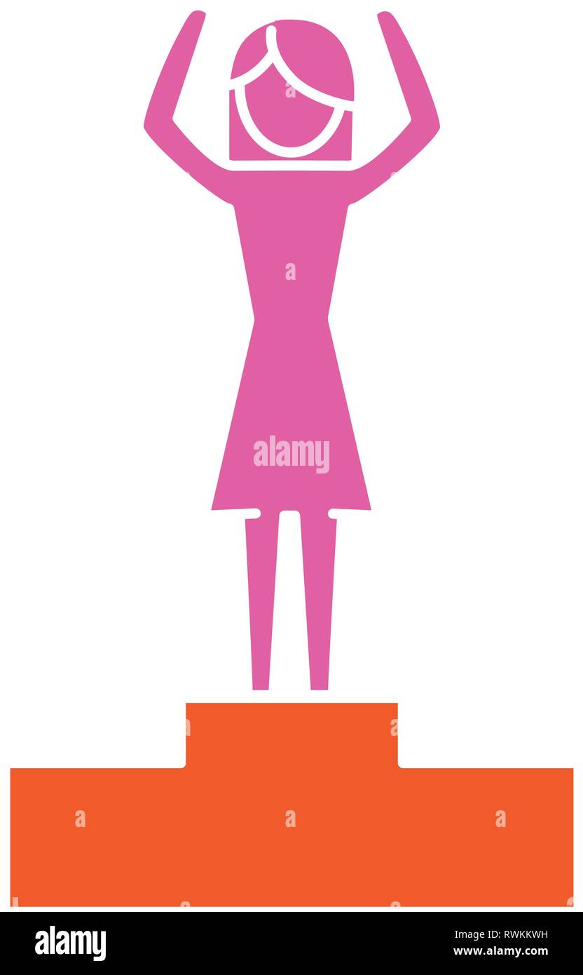 woman pictogram cartoon Stock Vector Image & Art - Alamy