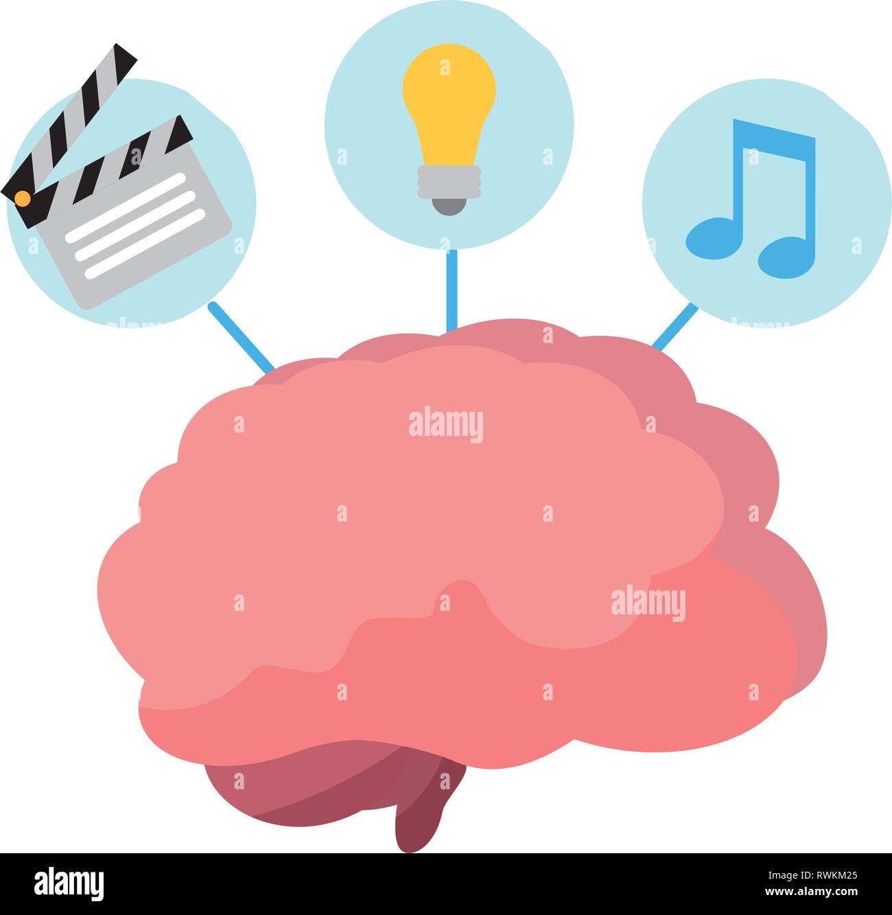 brain idea creativity Stock Vector Image & Art - Alamy
