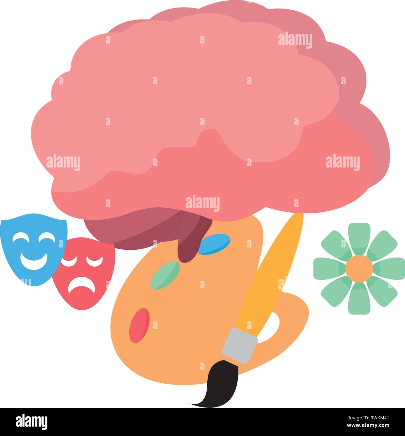 brain idea creativity Stock Vector Image & Art - Alamy