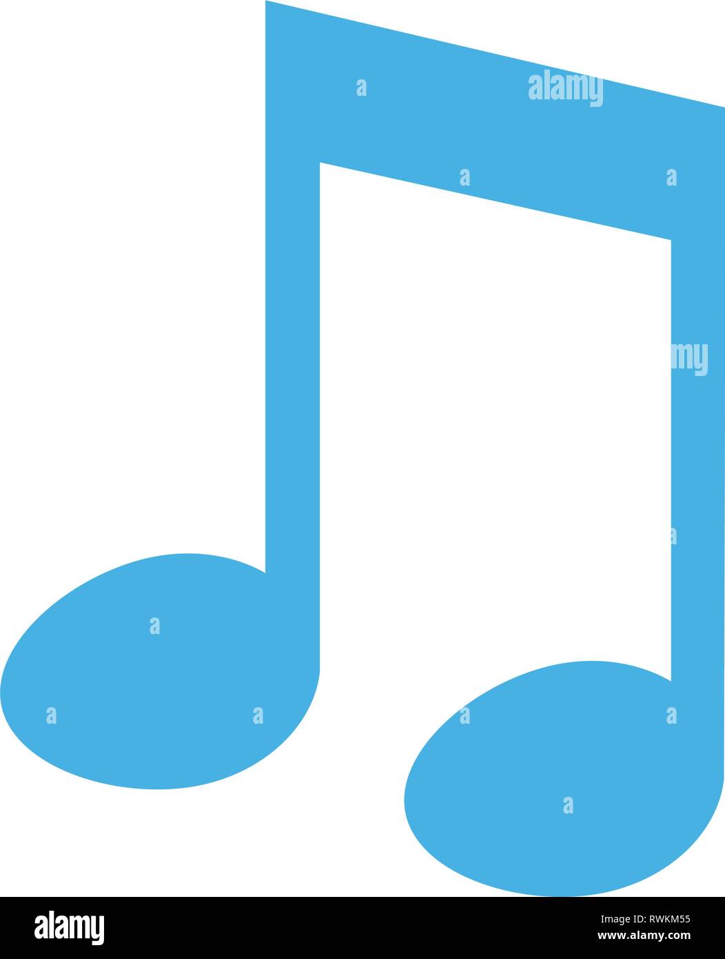 musical note melody Stock Vector Image & Art - Alamy