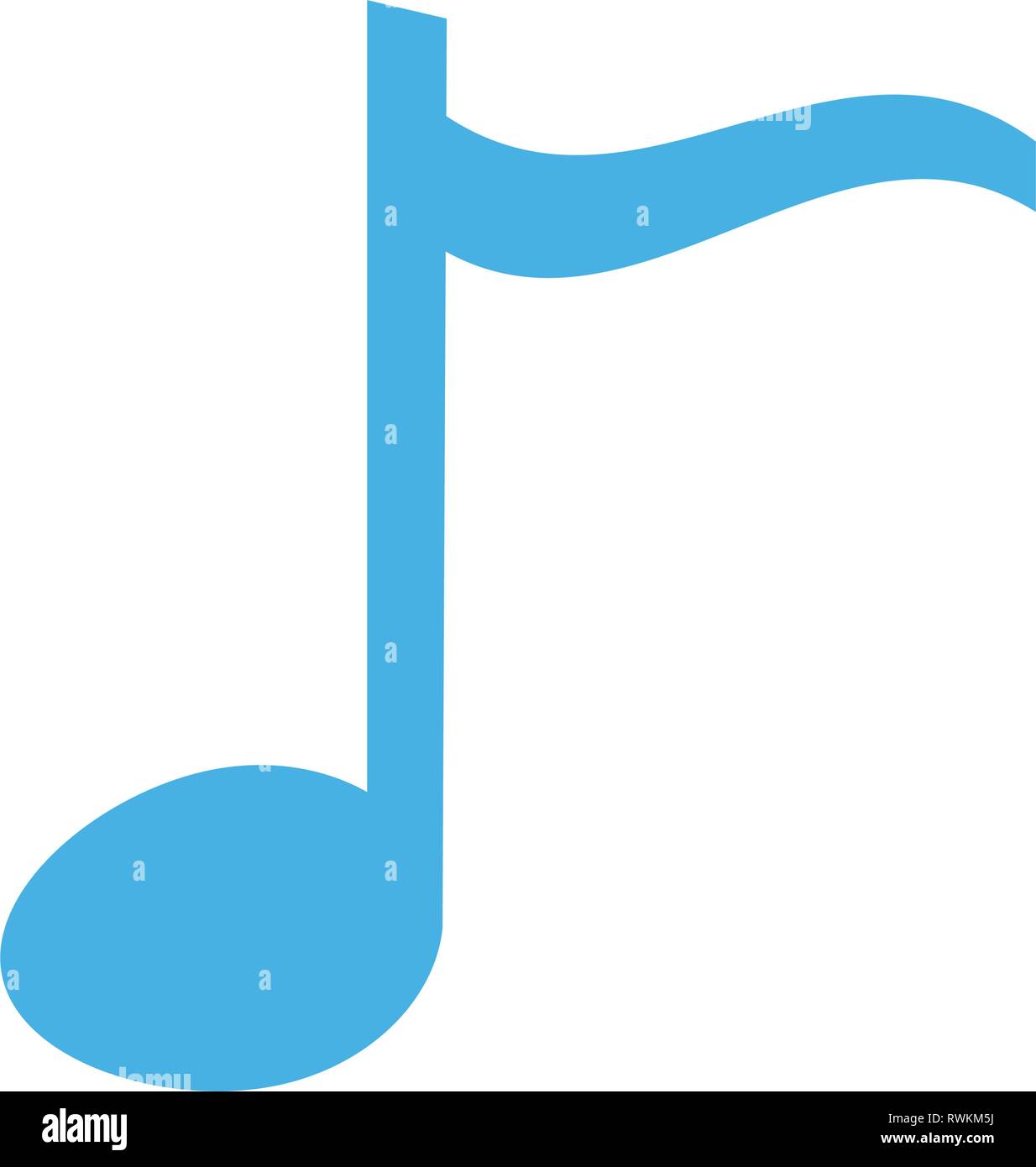 musical note melody Stock Vector Image & Art - Alamy