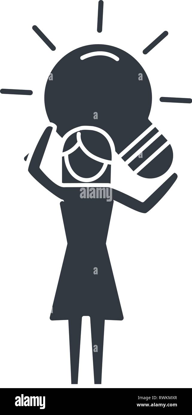 woman pictogram cartoon Stock Vector Image & Art - Alamy