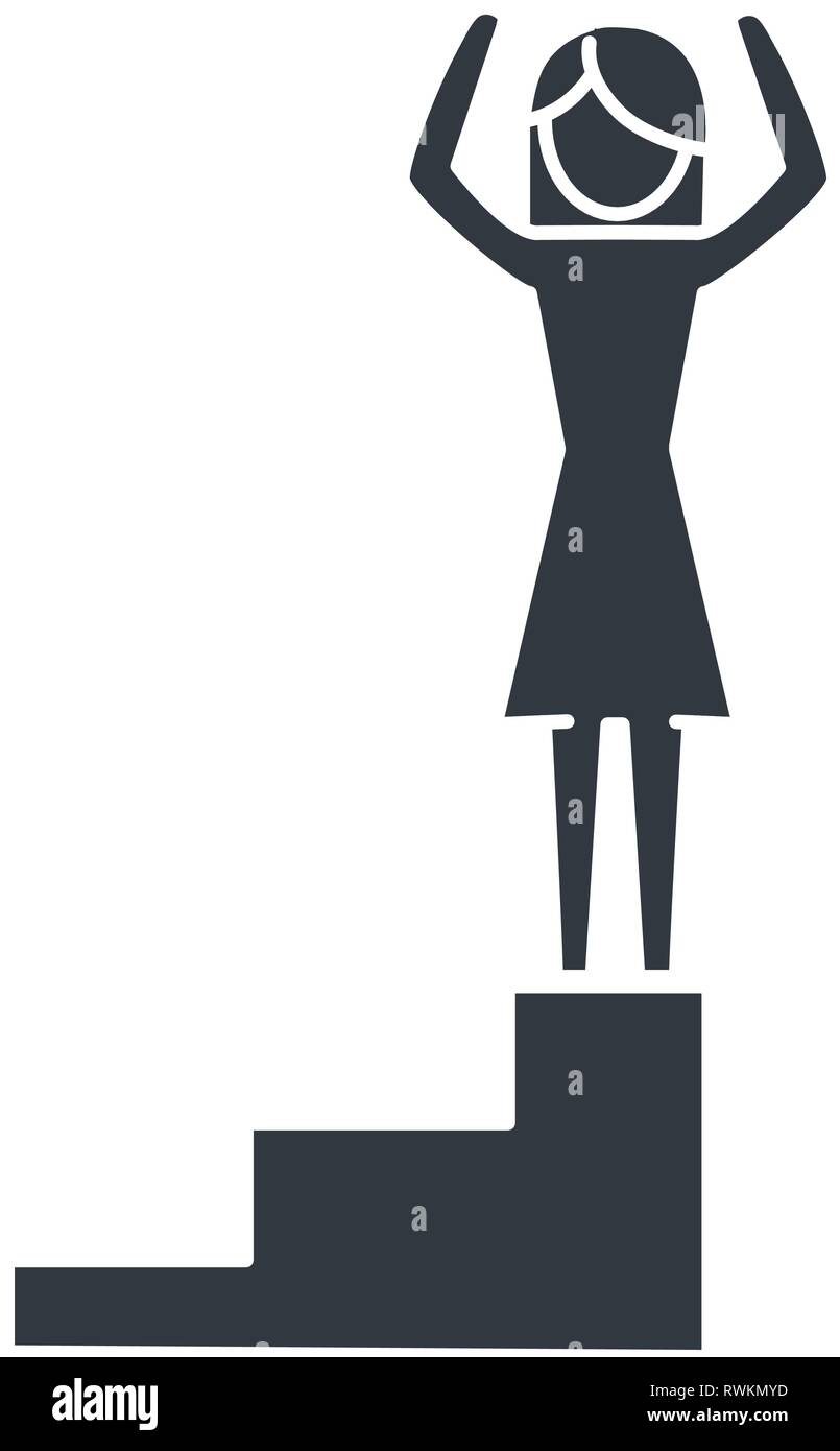 woman pictogram cartoon Stock Vector Image & Art - Alamy