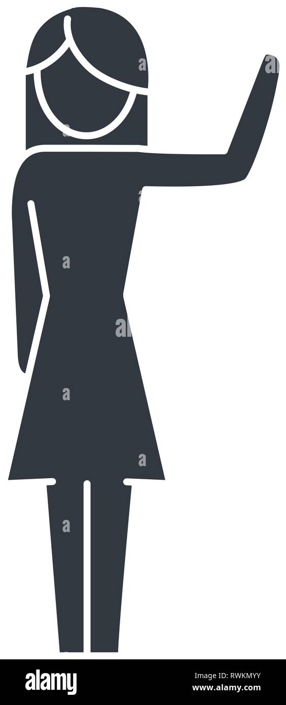 woman pictogram cartoon Stock Vector Image & Art - Alamy