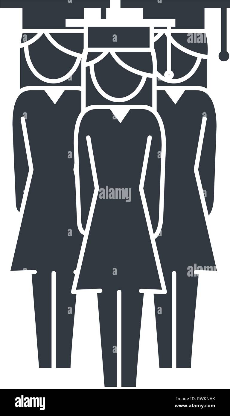 Women college students Stock Vector Images - Alamy