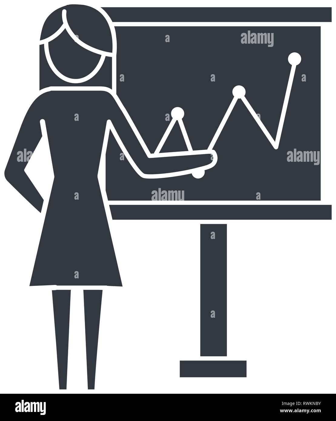 woman pictogram cartoon Stock Vector Image & Art - Alamy