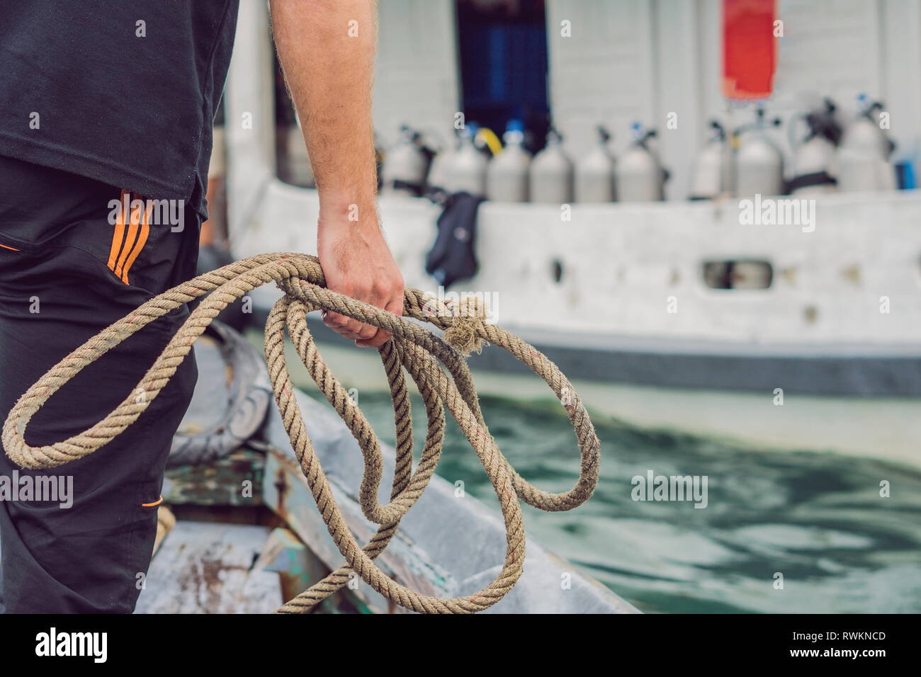 Mooring Finger High Resolution Stock Photography and Images - Alamy