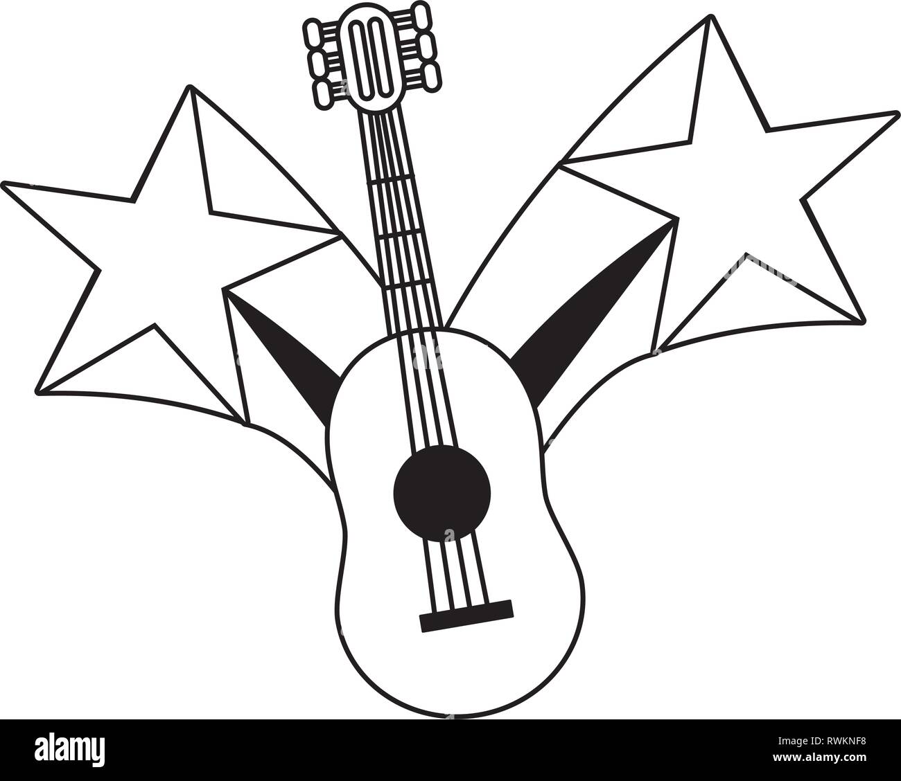 Star guitarist Stock Vector Images - Alamy