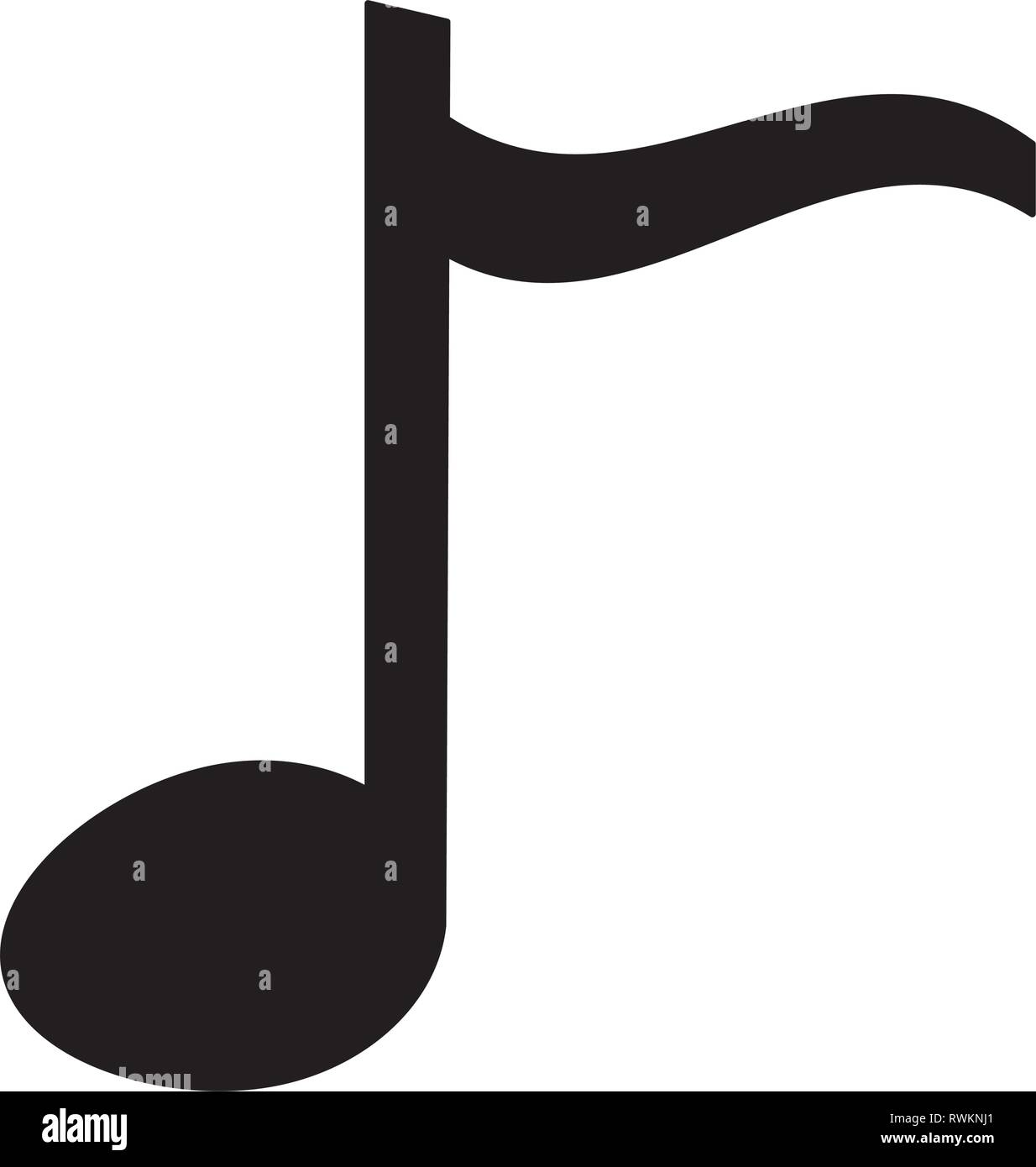 musical note melody Stock Vector Image & Art - Alamy