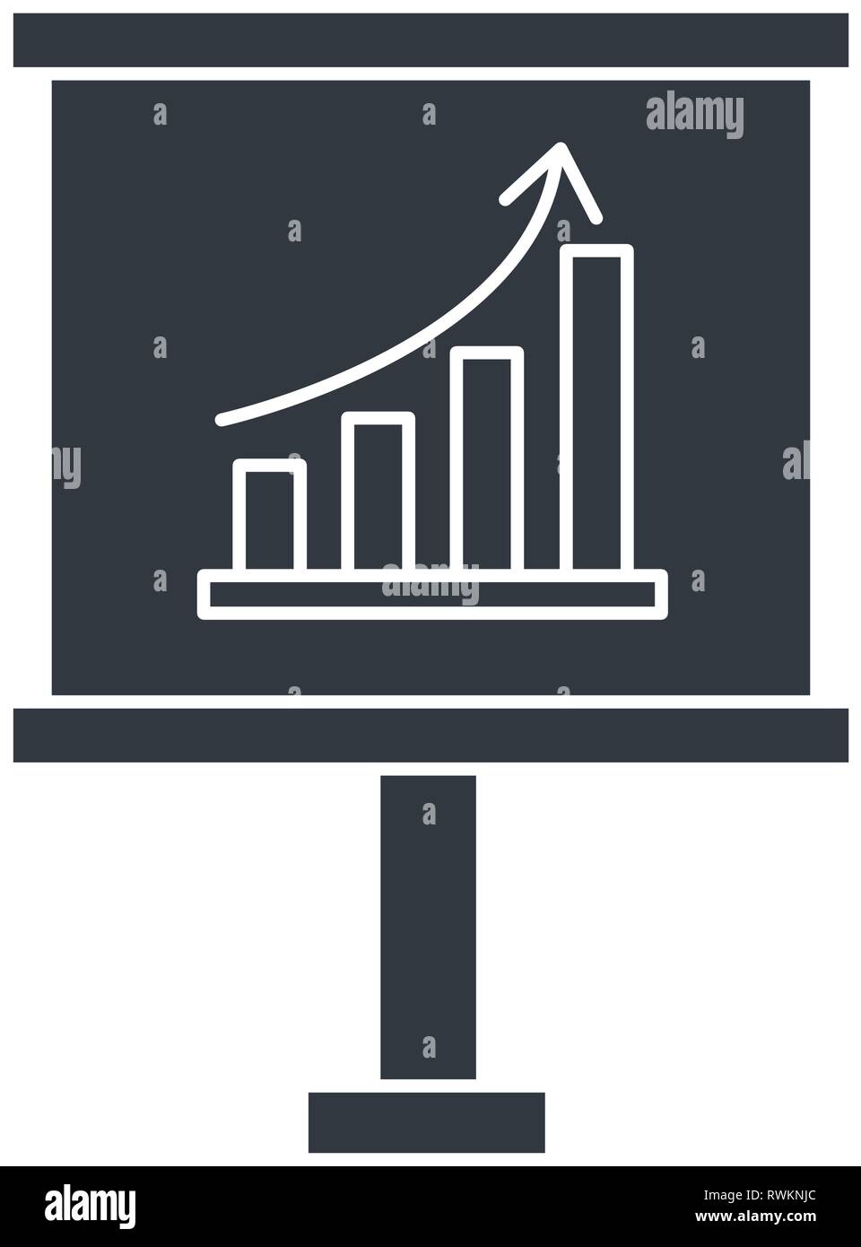 statistics graphics cartoon Stock Vector Image & Art - Alamy