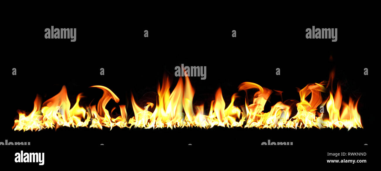Fire and flames with a burning dark red-orange background. Fire and ...