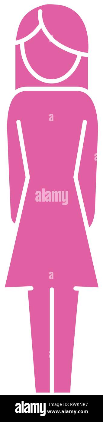 woman pictogram cartoon Stock Vector Image & Art - Alamy