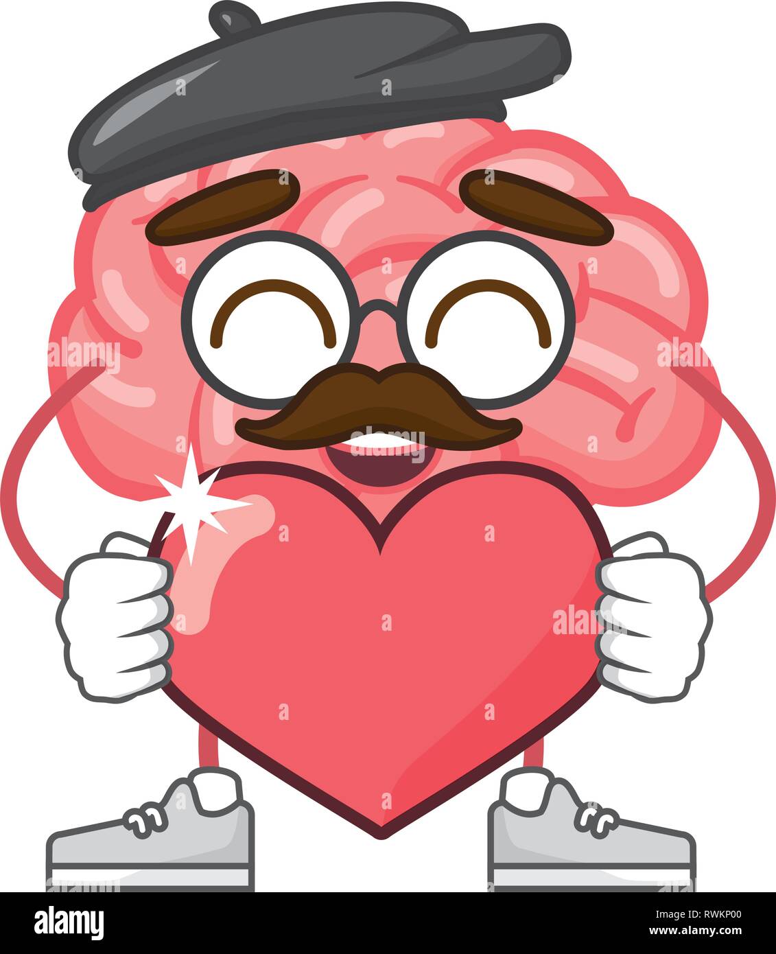 cartoon brain creativity Stock Vector Image & Art - Alamy