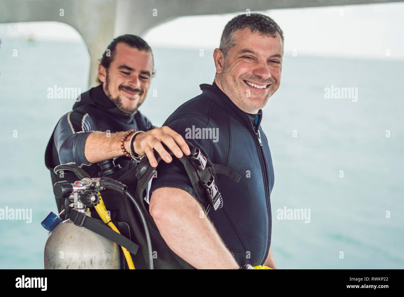 Beginner scuba diver hi-res stock photography and images - Alamy