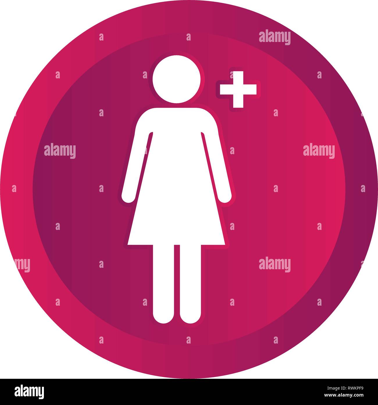 woman pictogram cartoon Stock Vector Image & Art - Alamy