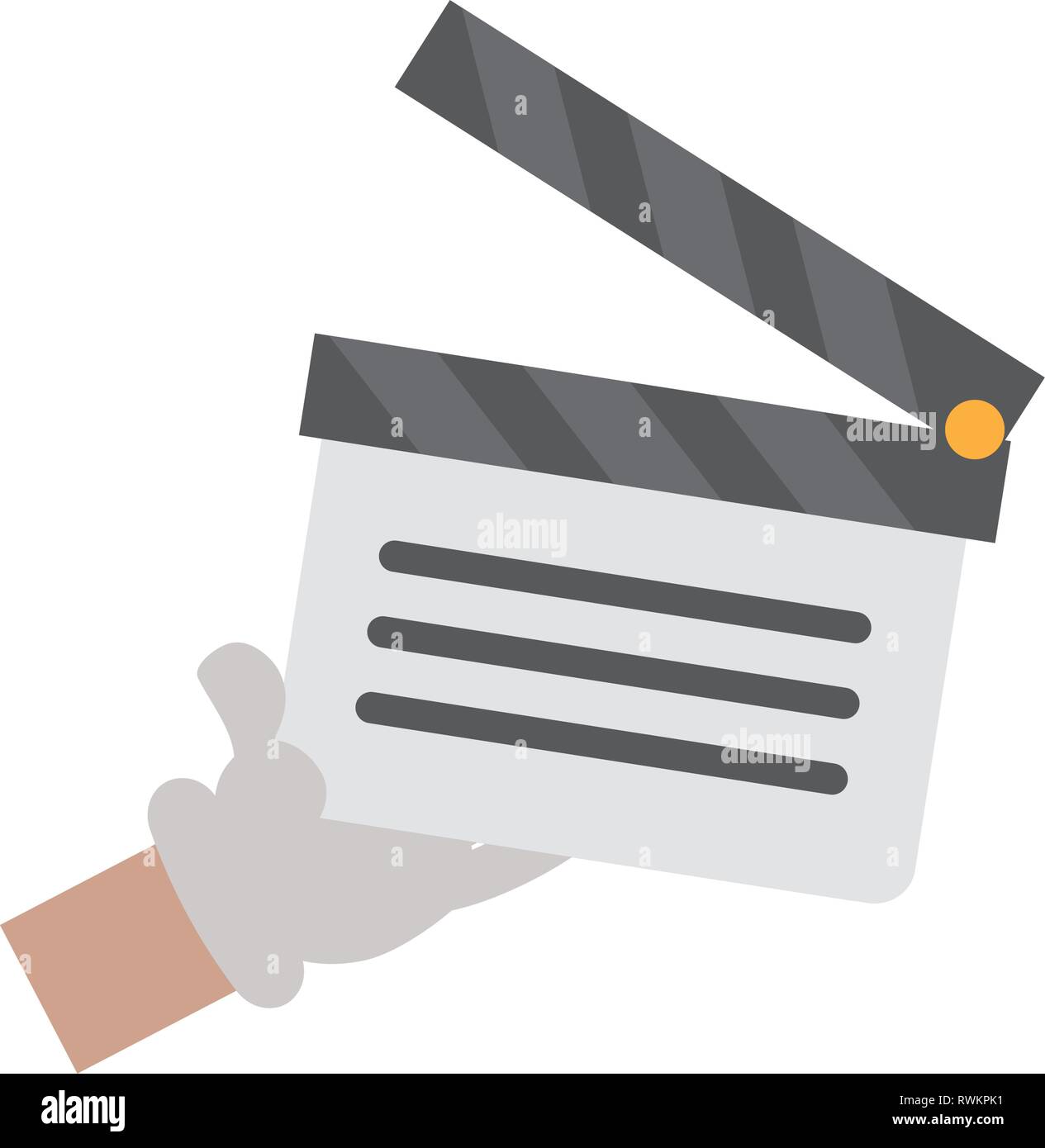 Cartoon Clap Board High Resolution Stock Photography and Images - Alamy