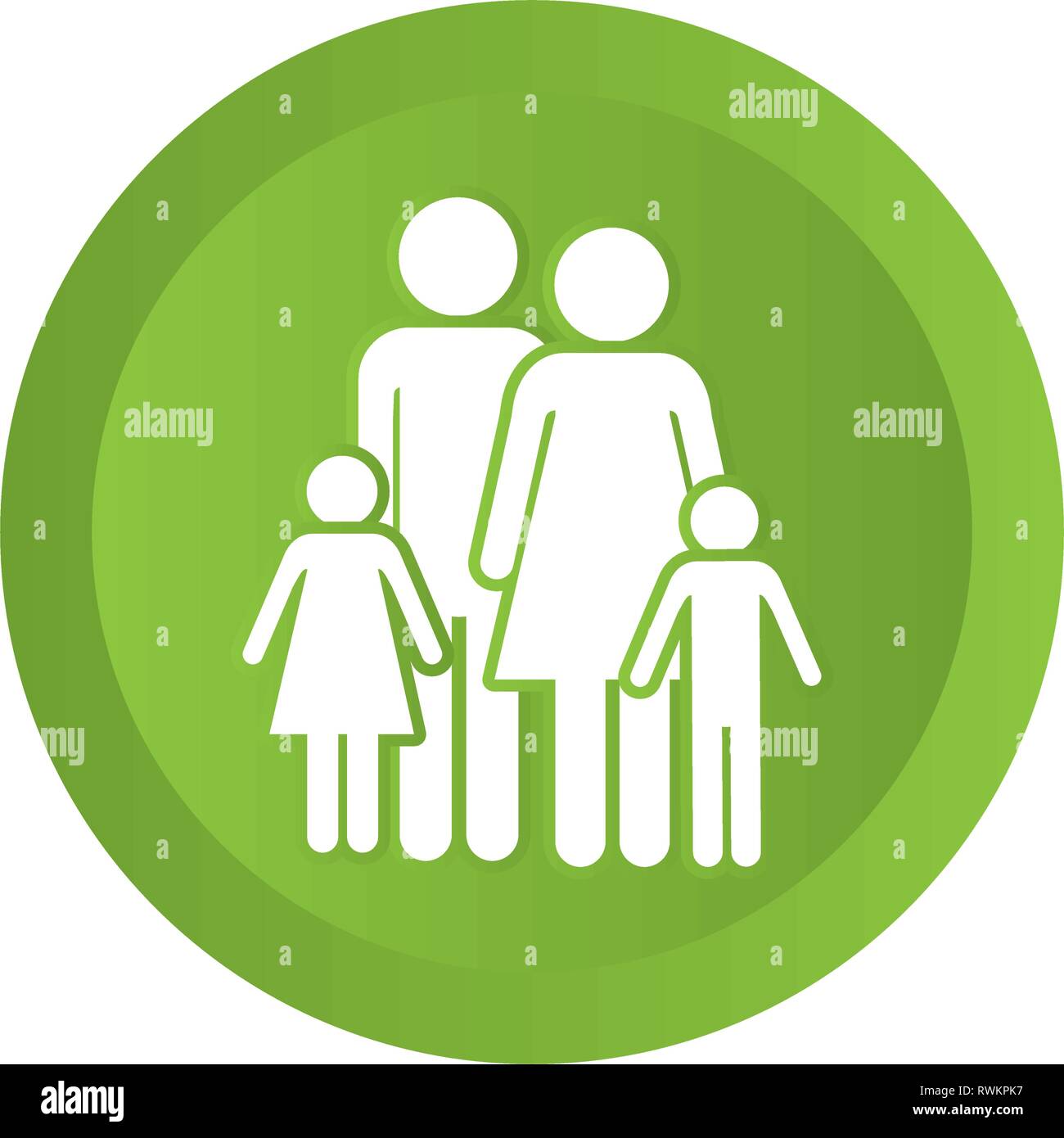 family pictogram cartoon Stock Vector Image & Art - Alamy