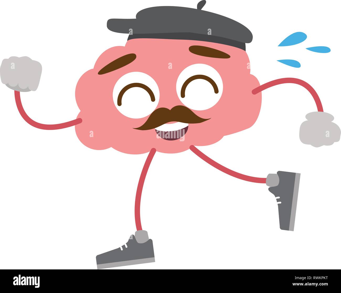 cartoon brain creativity Stock Vector Image & Art - Alamy