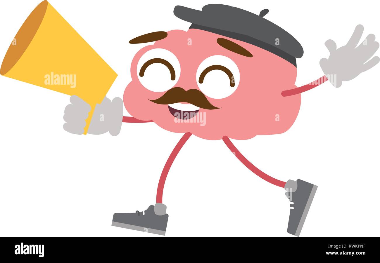 Brain hat Stock Vector Images - Alamy