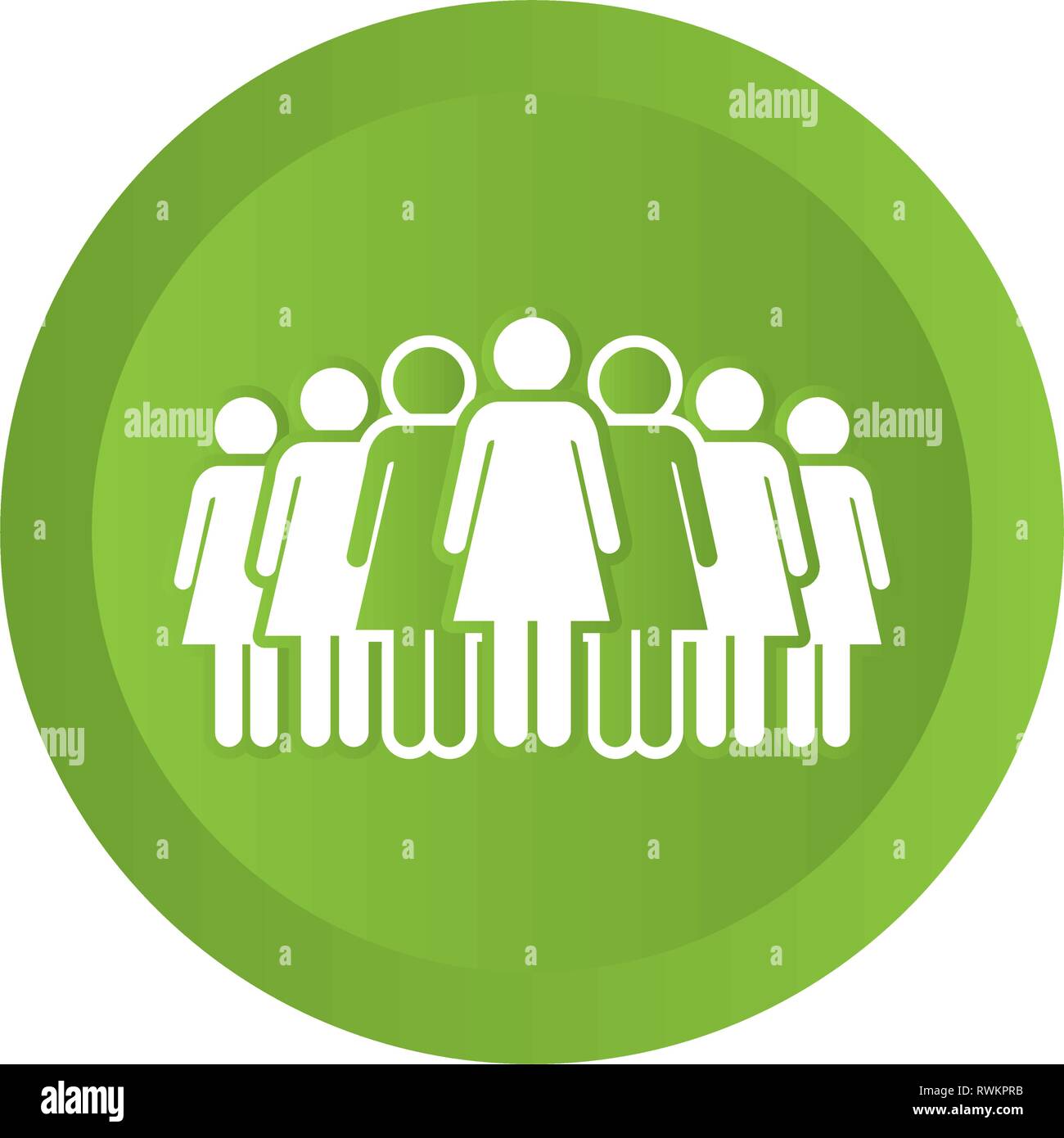 women pictogram cartoon Stock Vector Image & Art - Alamy