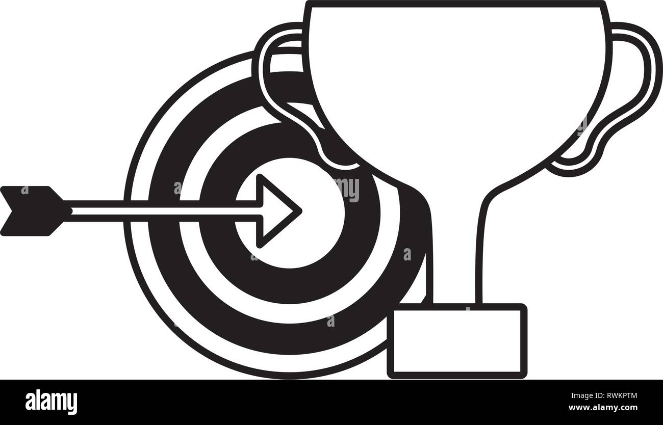 Shooting trophy Stock Vector Images - Alamy