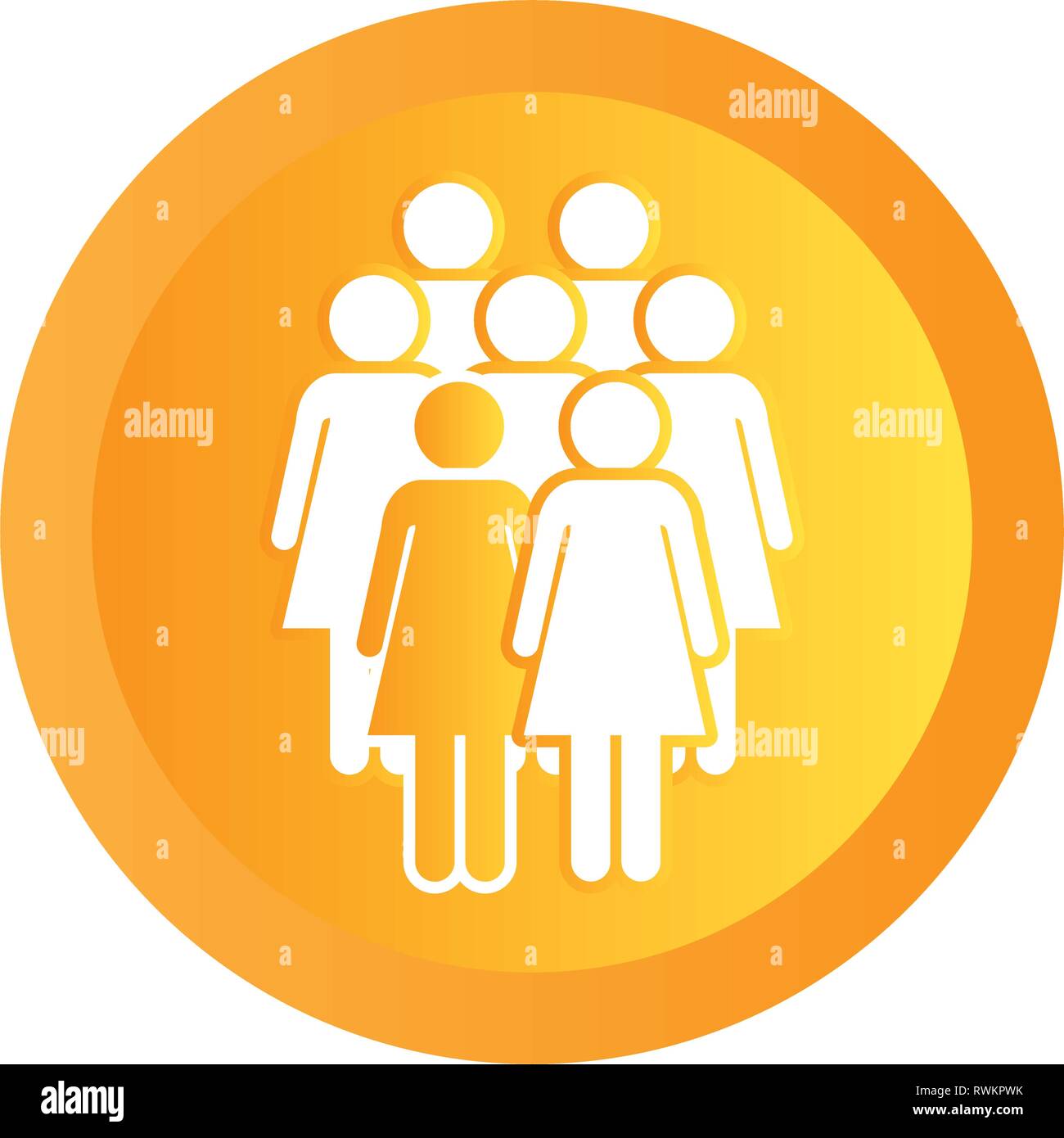 women pictogram cartoon Stock Vector Image & Art - Alamy