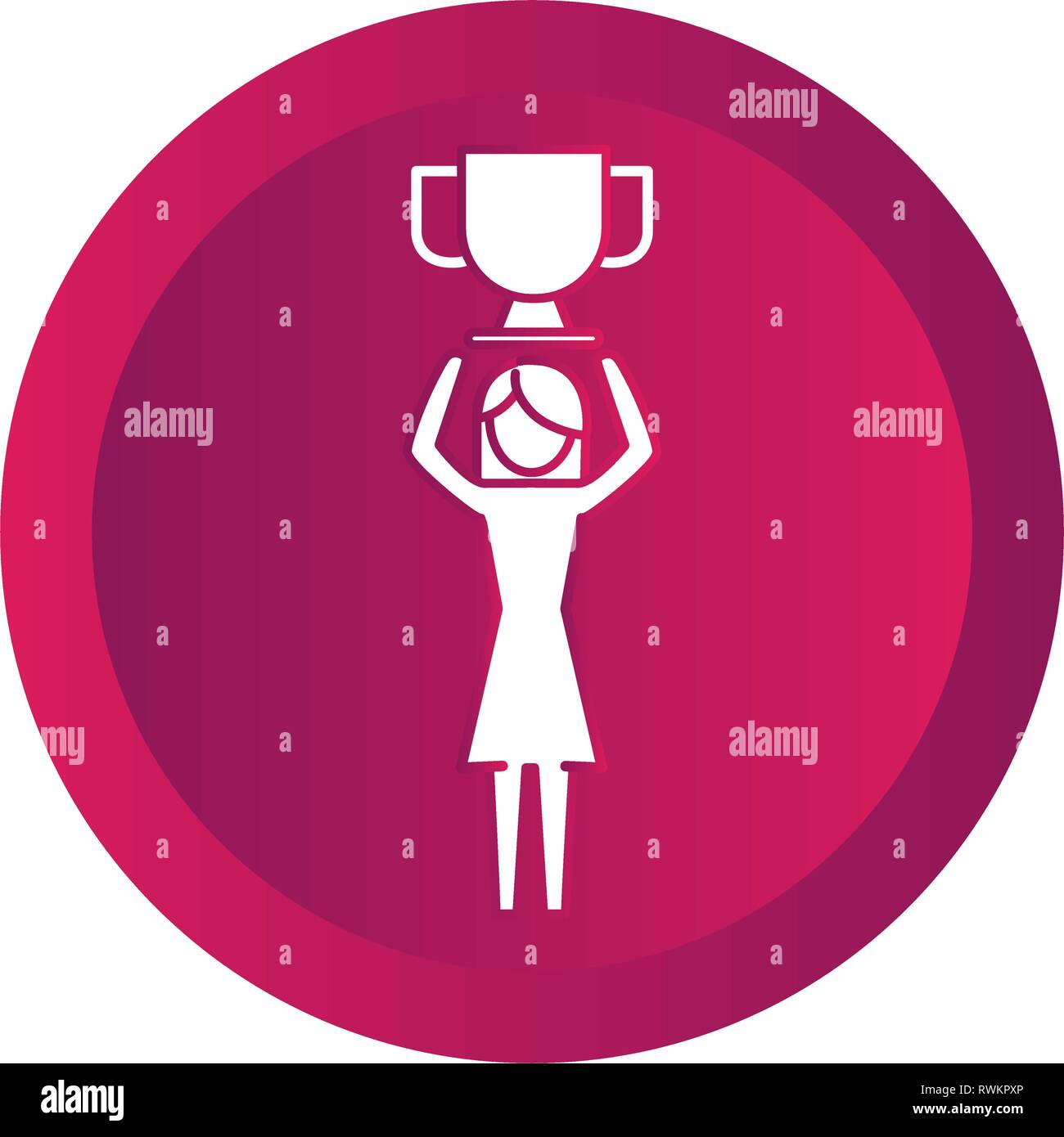 woman pictogram cartoon Stock Vector Image & Art - Alamy
