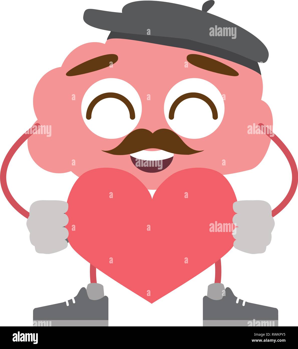 cartoon brain creativity Stock Vector Image & Art - Alamy