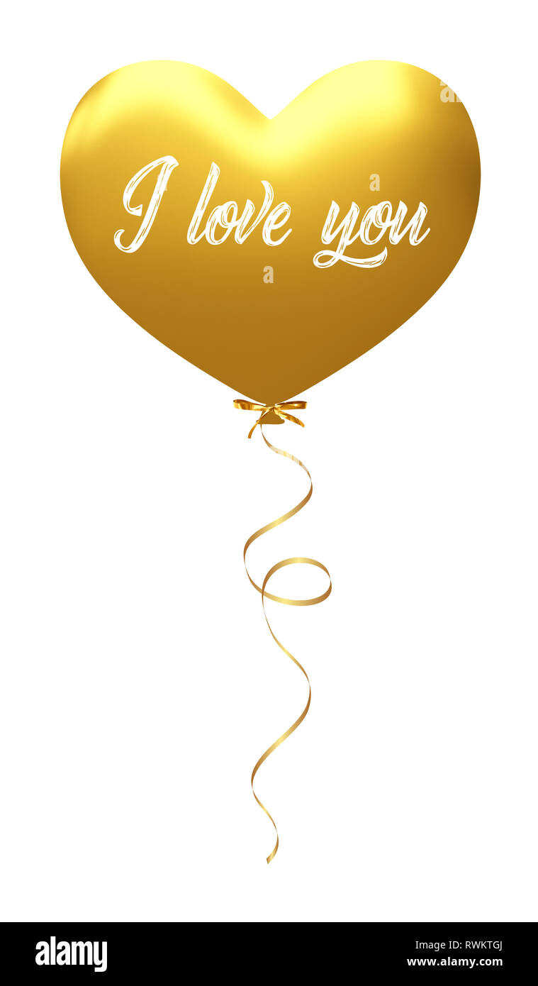 Love Baloon isolated on white, Ballon heart : red valentine love ...