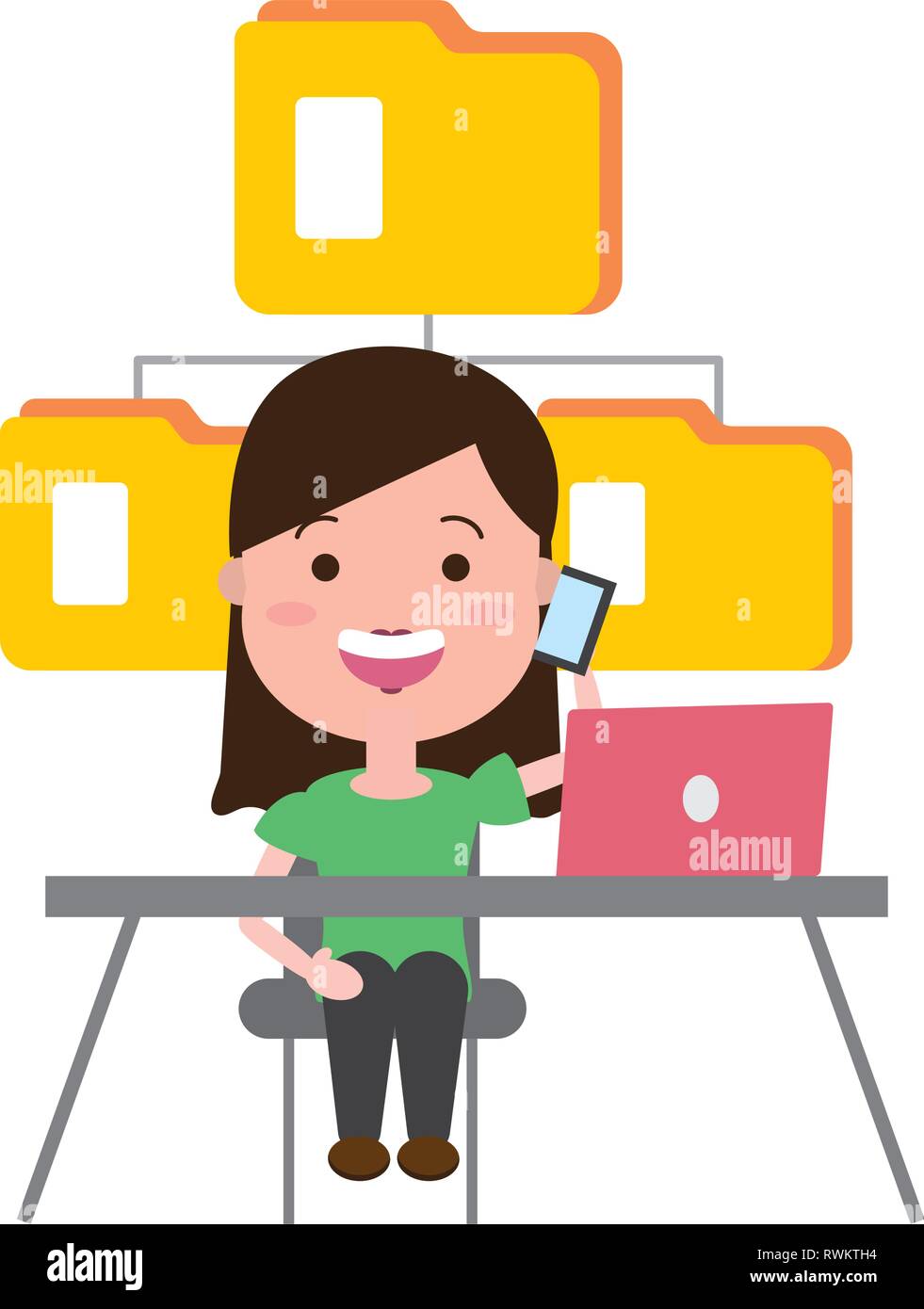 people tech device Stock Vector Image & Art - Alamy