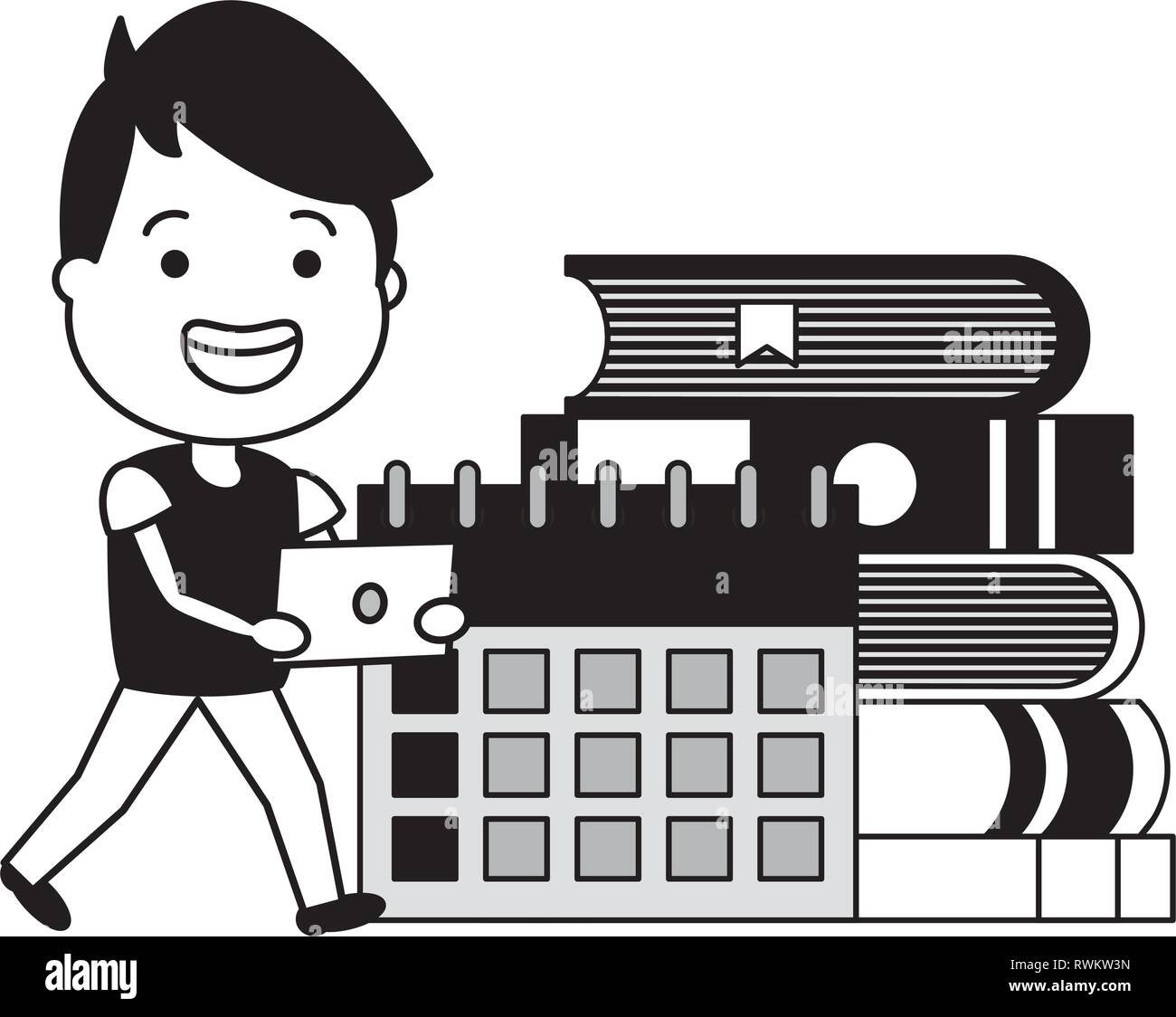 Guy tech Stock Vector Images - Alamy