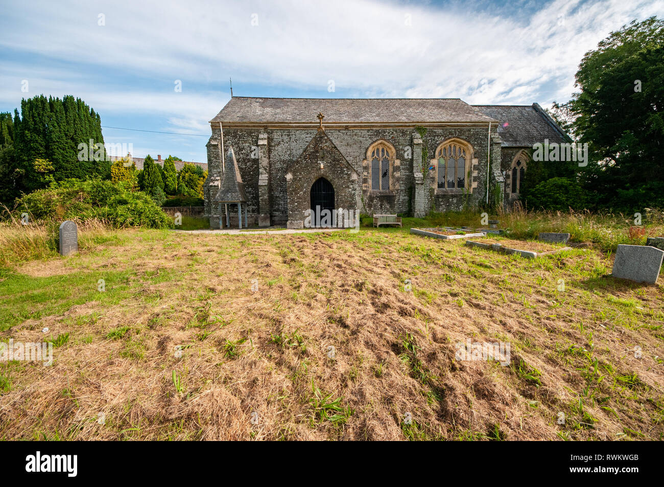 St Luke's Church, Tideford, South East Cornwall, UK Stock Photo - Alamy