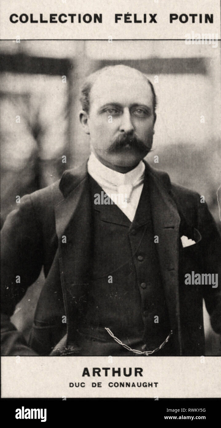 Photographic portrait of Arthur, duc de Connaught - From First COLLECTION FÉLIX POTIN, 19th ...